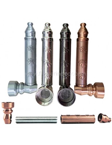 Pipa metales para fumar.